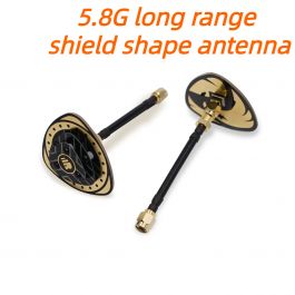 long range shield shape antenna