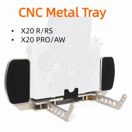 FrSky CNC Metal Tray for Tandem X20 R/RS/PRO with Optional Transmitter ...