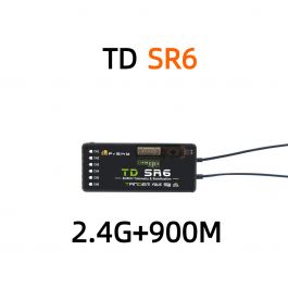 FrSky TD SR6 Receiver, Dual-band, offers 6 PWM channel outputs
